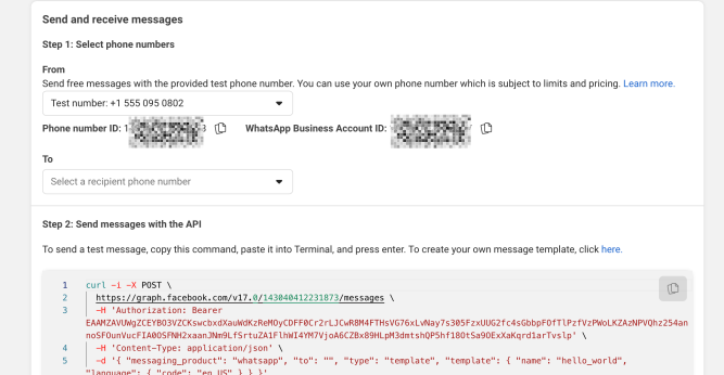WhatsApp Business Cloud API: Easy Message Sending Guide